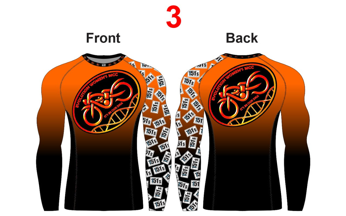151s Compression Base Layer Top Wmcc Evolution Worn By Winners