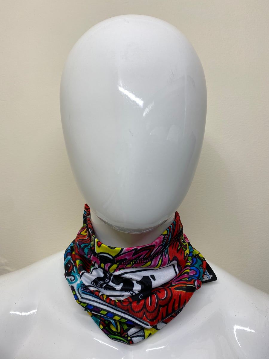 151s Snood Face Mask Neck Warmer - Tattoo || Worn By Winners