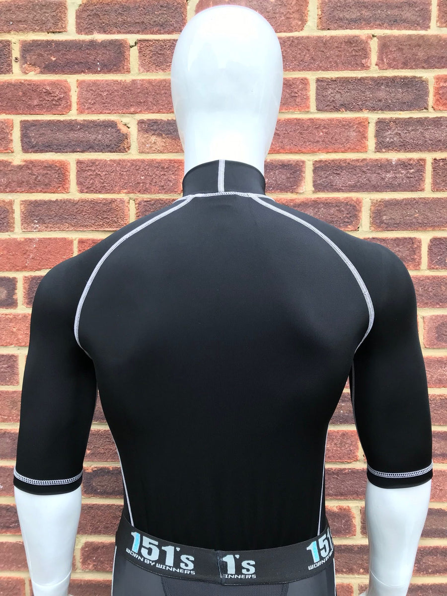 151s Kids Compression Base Layer Top Short Sleeve - Black || Worn By ...